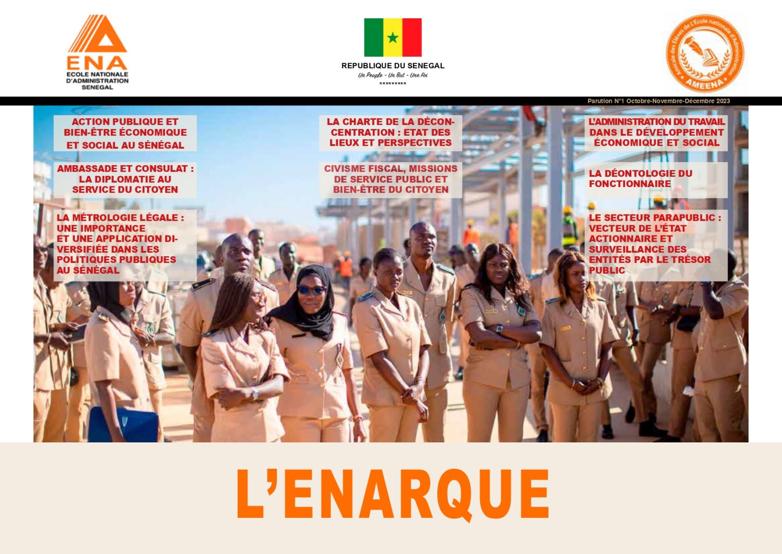 Section et Corps | Ecole Nationale d'Administration du Sénégal | ENA
